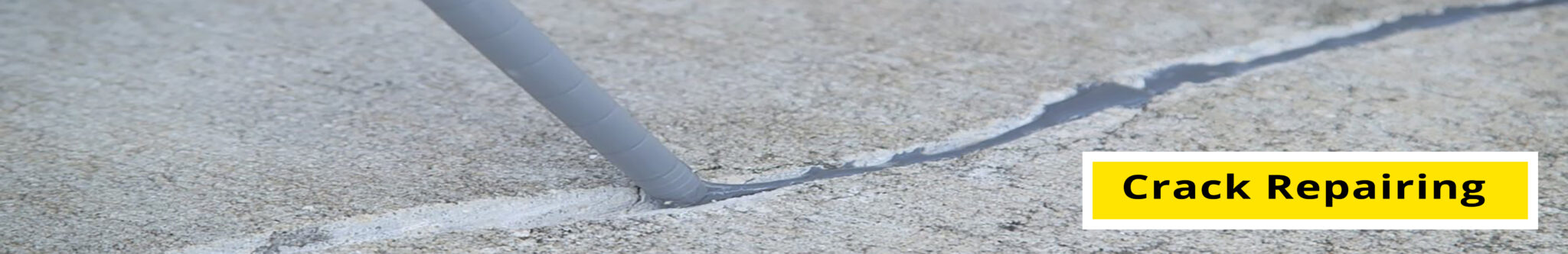 CRACK REPAIRING - Lite Weight Concrete